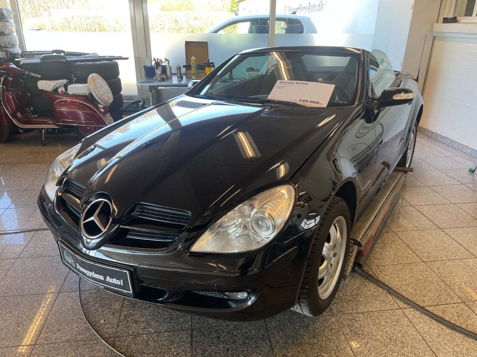 Mercedes SLK200 1,8 Kompressor - 149.000 kr