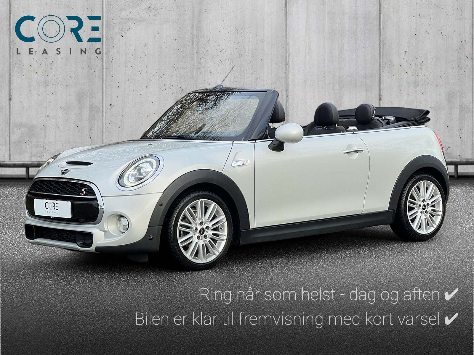 Mini Cooper S 2,0 Cabriolet aut. - 2.200 kr/mdr